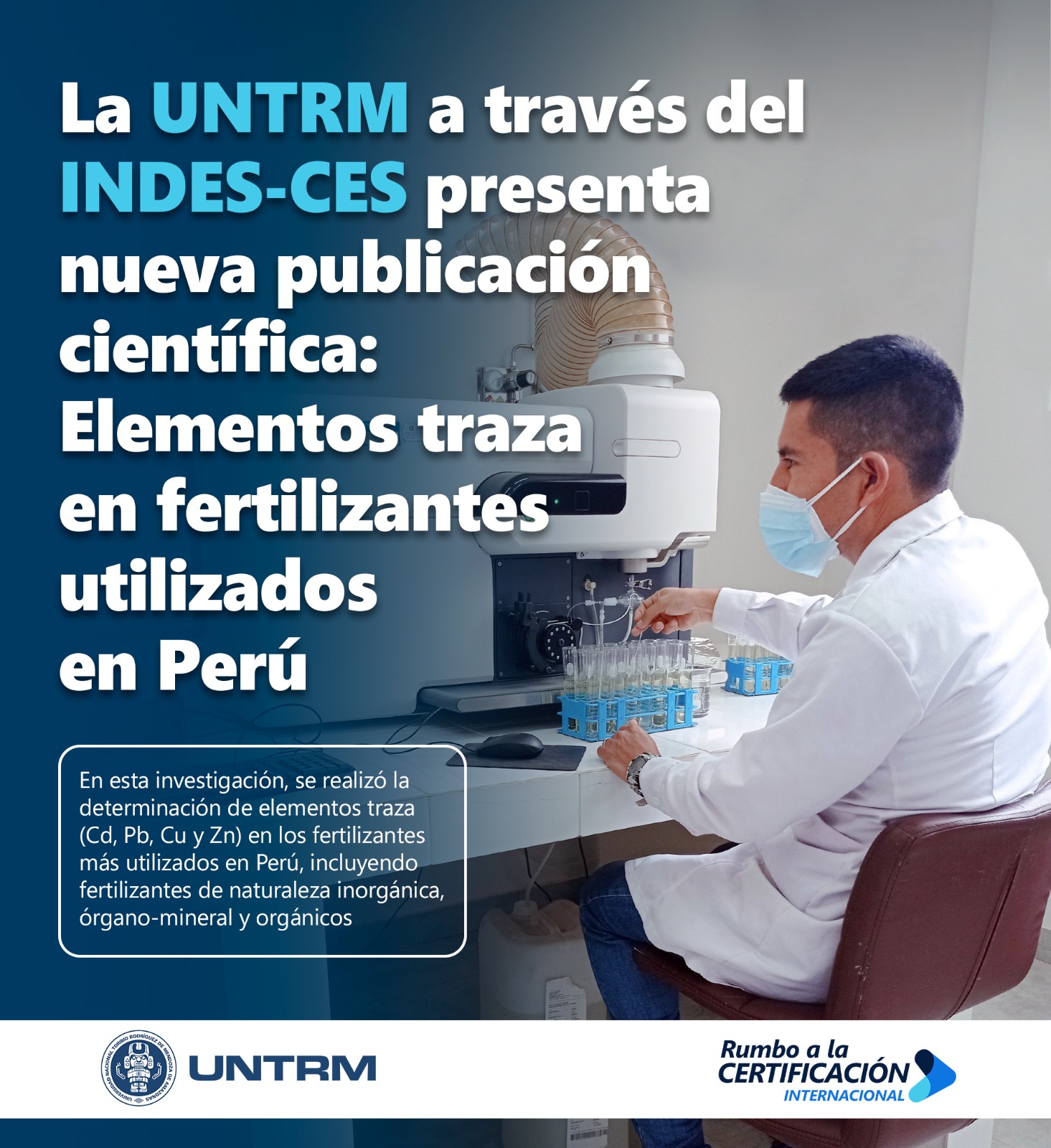 UNTRM presenta nueva publicación científica: Elementos traza en ...