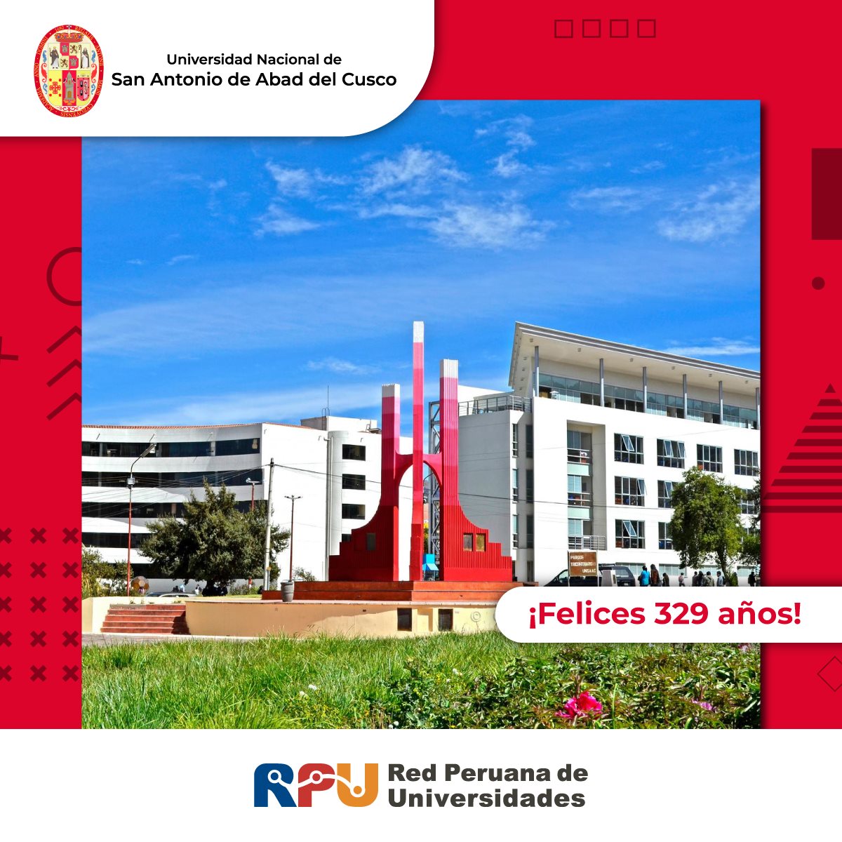 ¡La UNSAAC cumple 329 años desde su fundación! - Red Peruana de ...